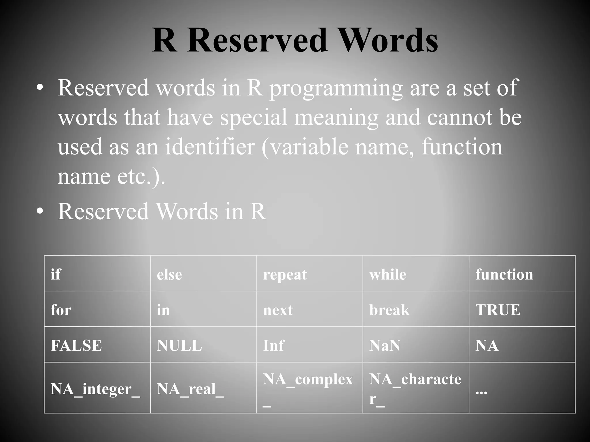 R programming | PPT