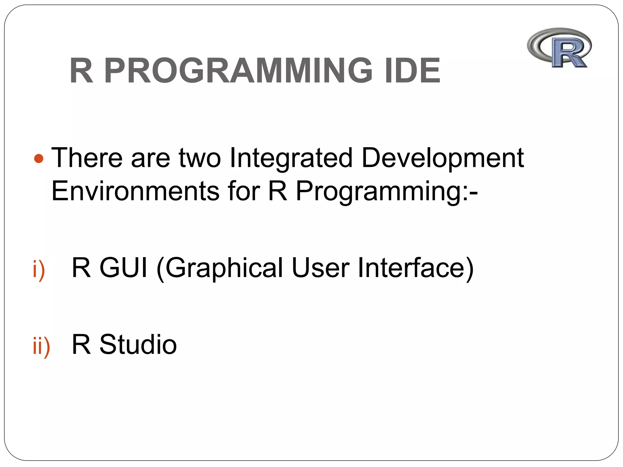 R programming | PPTX