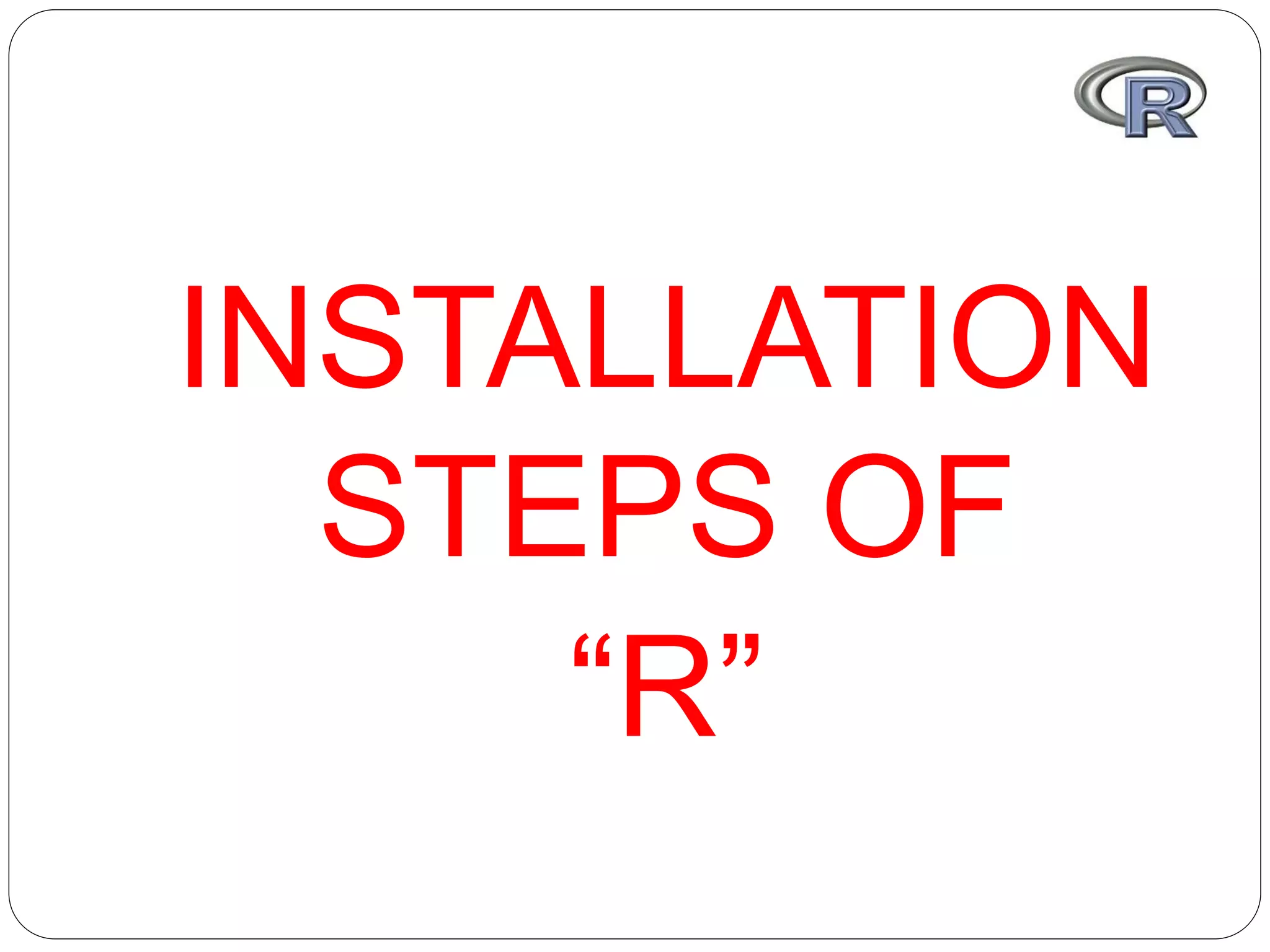 R programming | PPTX