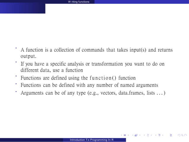 R Programming Tutorial For Beginners Tib Academy Ppt 