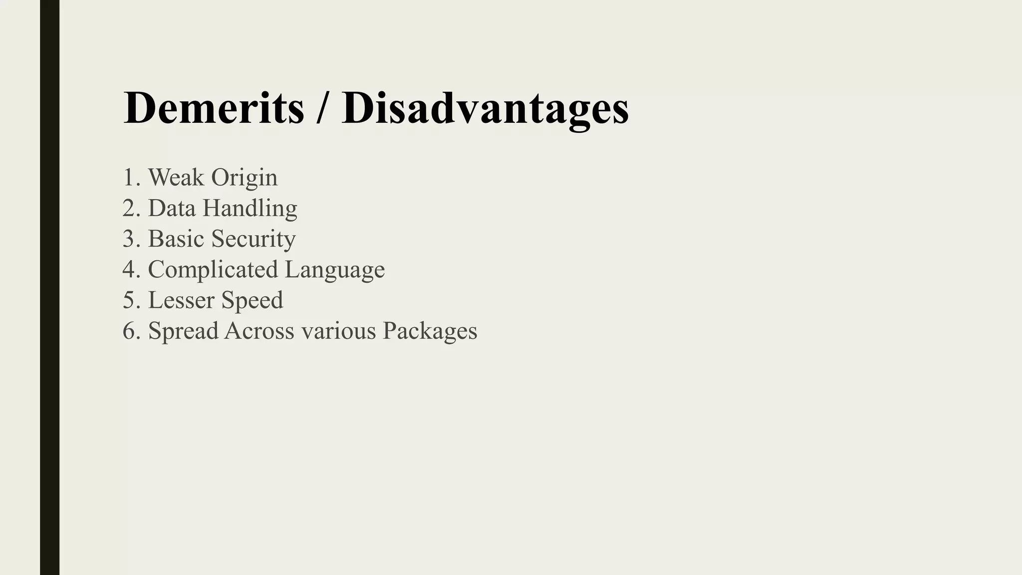 R programming Language | PPTX