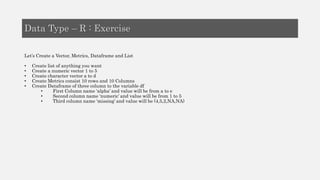 R programming | PPTX