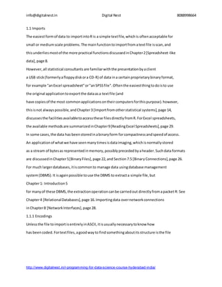 R programming analysis | DOCX