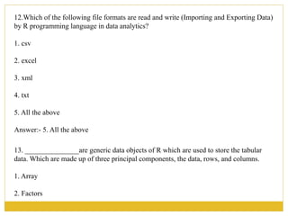 R Programming Assignment Help | PPT