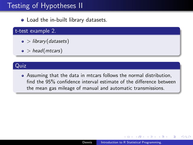 R programming intro with examples | PPT