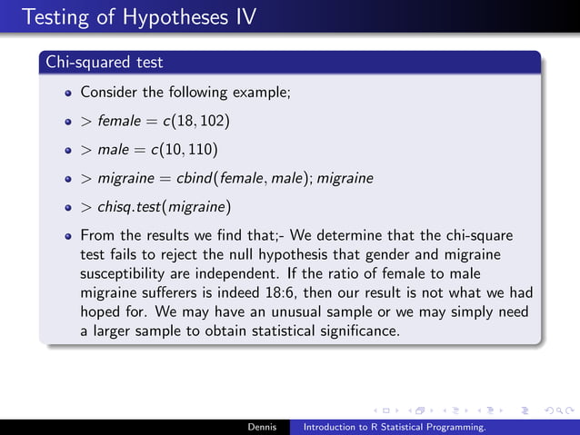 R Programming Intro With Examples Ppt