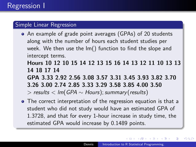 R programming intro with examples | PPT