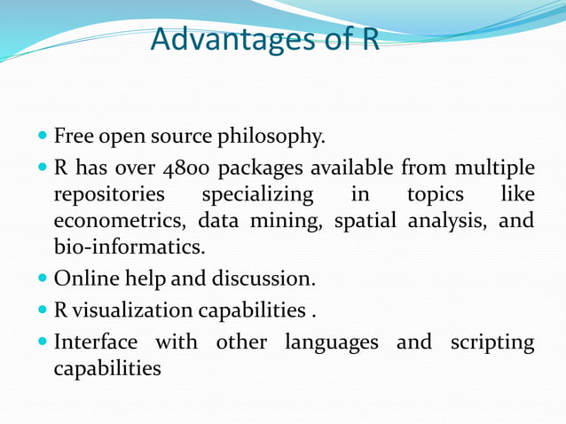 R programming language | PPT