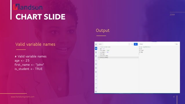 R Programming: Variable | PPTX | Computing | Technology & Computing