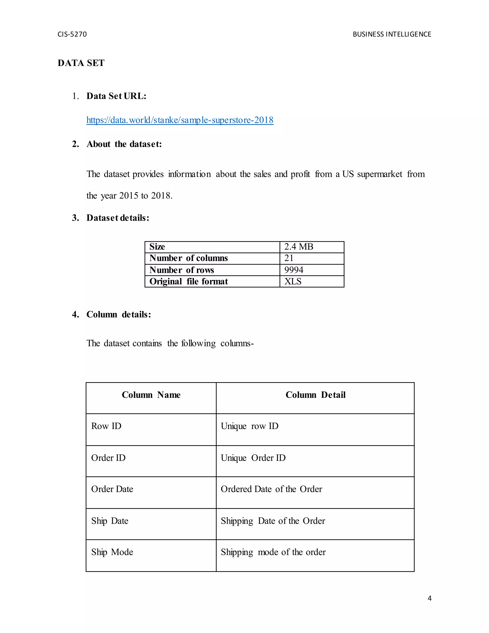 Superstore Data Analysis using R | DOCX