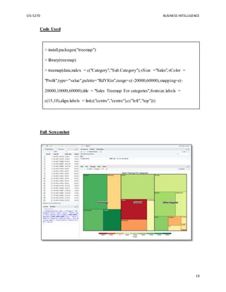 Superstore Data Analysis using R | DOCX