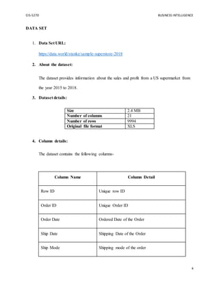 Superstore Data Analysis using R | DOCX