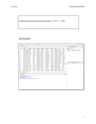 Superstore Data Analysis using R | DOCX