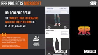 Rock Paper Reality (RPR) Sales Presentation | PDF