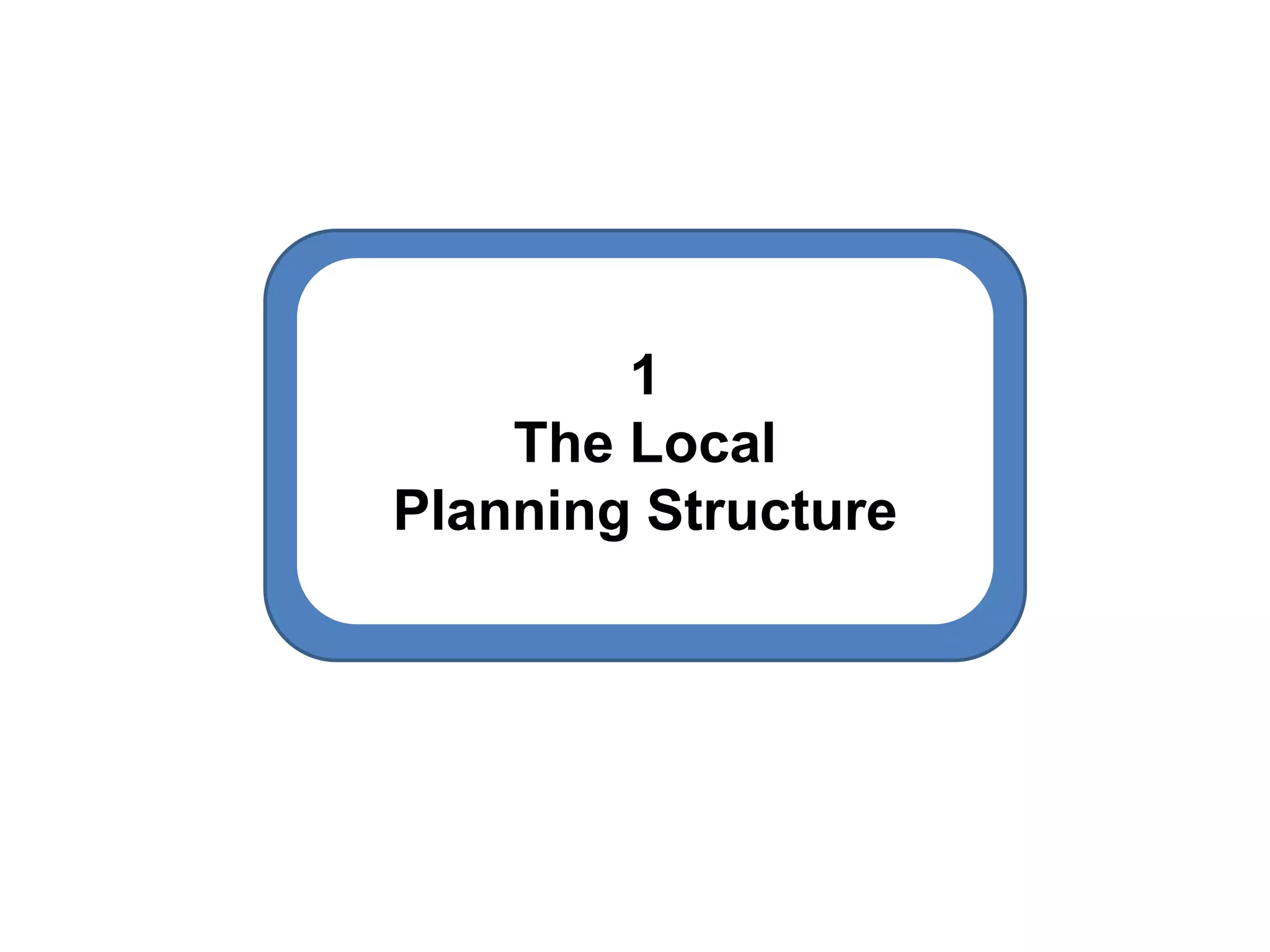 Rationalized Planning System | PPTX