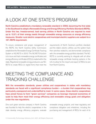 RPS and RECs – Managing an Increasing Regulatory Burden | PDF