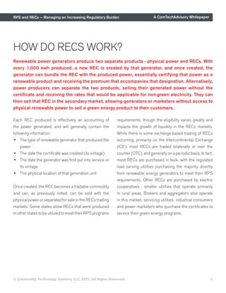 RPS and RECs – Managing an Increasing Regulatory Burden | PDF