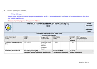 COntoh RPS Kewarganegaraan ITS -2021.pdf | Free Download