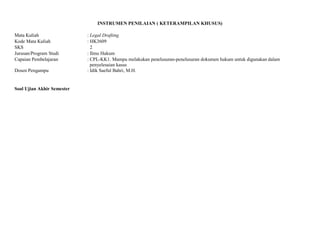 rps legal drafting for students need study | PDF