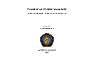 RPS pada mata kuliah Manajemen Industri.pdf