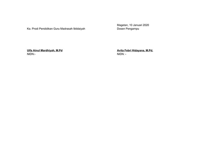 RPS-Perencanaan-Pembelajaran-MI rps rps rps | DOCX