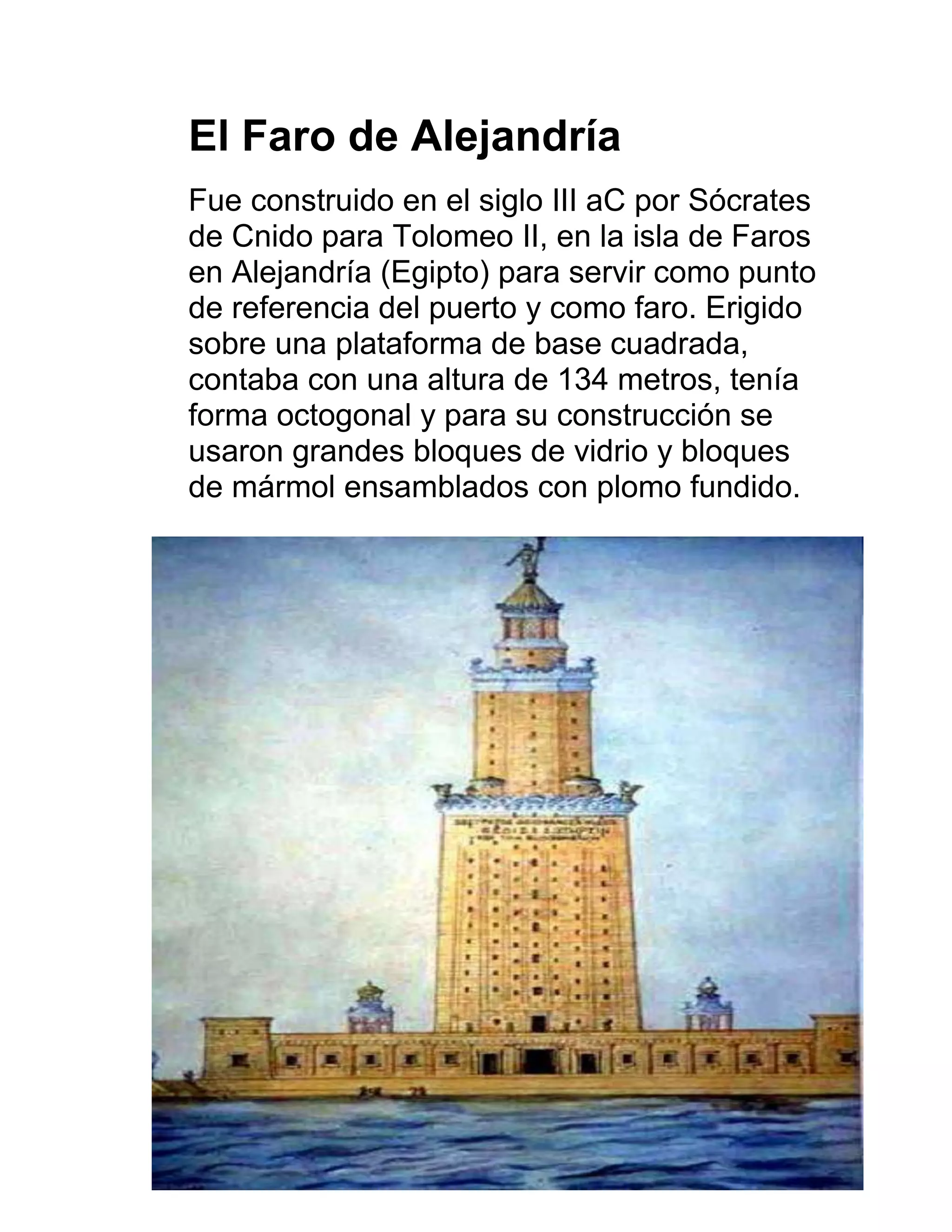 7 maravillas del mundo antiguo | PDF