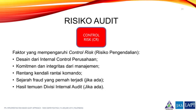 Perencanaan Audit Dr Jamaludin Iskak, Ak, MSi, CA, CPI, ACPA, CPA | PPTX