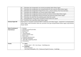 RPS Bahasa SUmber sejarah untuk perguruan tinggi | PPT | Free Download