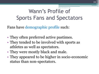 sps431-t10_sports fans behaviour | PDF