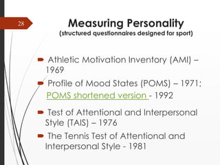 sps431-t2_personality and sport behaviour | PDF