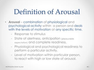 sps431-t3_arousal, anxiety and sports performance | PDF | Brain and ...