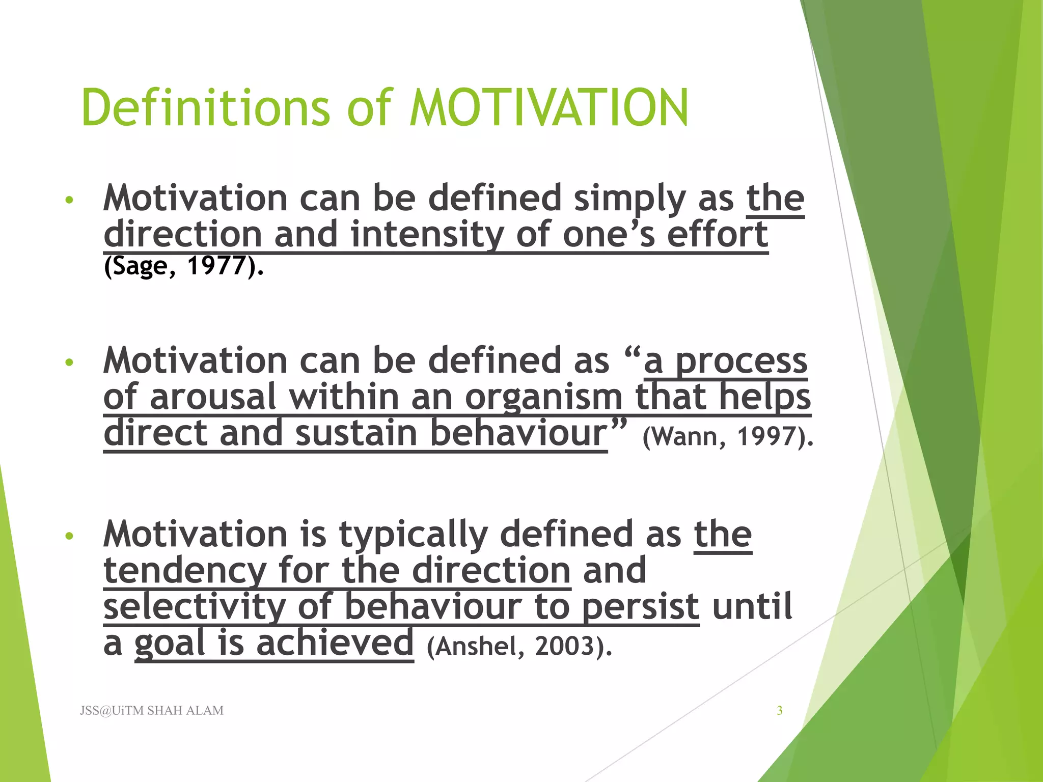 sps431-t5_motivation and sports performance | PDF