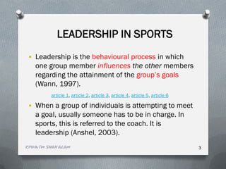 sps431-t6_leadership in sports | PDF