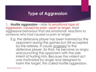 sps431-t8_aggression and sports performance | PPT