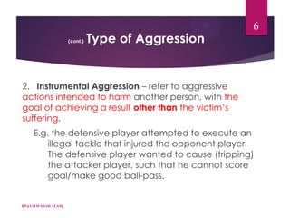 sps431-t8_aggression and sports performance | PDF