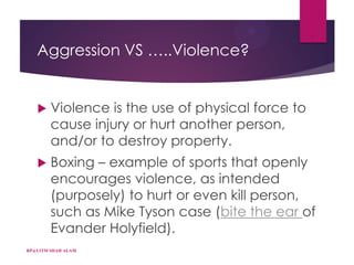 sps431-t8_aggression and sports performance | PDF
