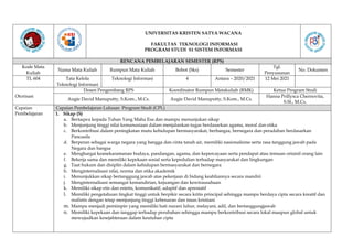 RPS FTI S1 SI - Tata Kelola Teknologi Informasi (12 Mei 2021 rev1).doc