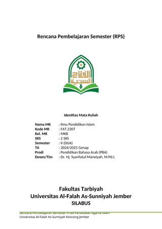 RPS IPI SMT II 2024-2025 Syarifatul Marwiyah.docx