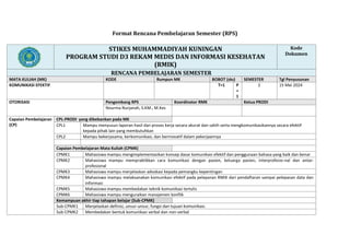 RPS Komunikasi Efektif untuk D3 RMIK.pdf