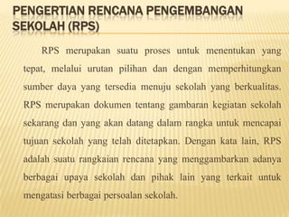 Rps manajemen pendidikan 12334 | PPT