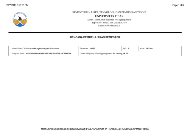 Rps media pembelajaran | PPT