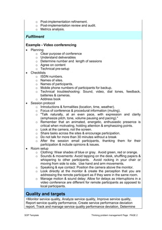 Standard Operating Procedure (SOP) for Information Technology (IT ...