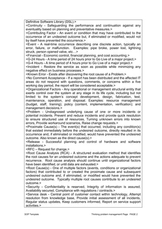 Standard Operating Procedure (SOP) for Information Technology (IT ...