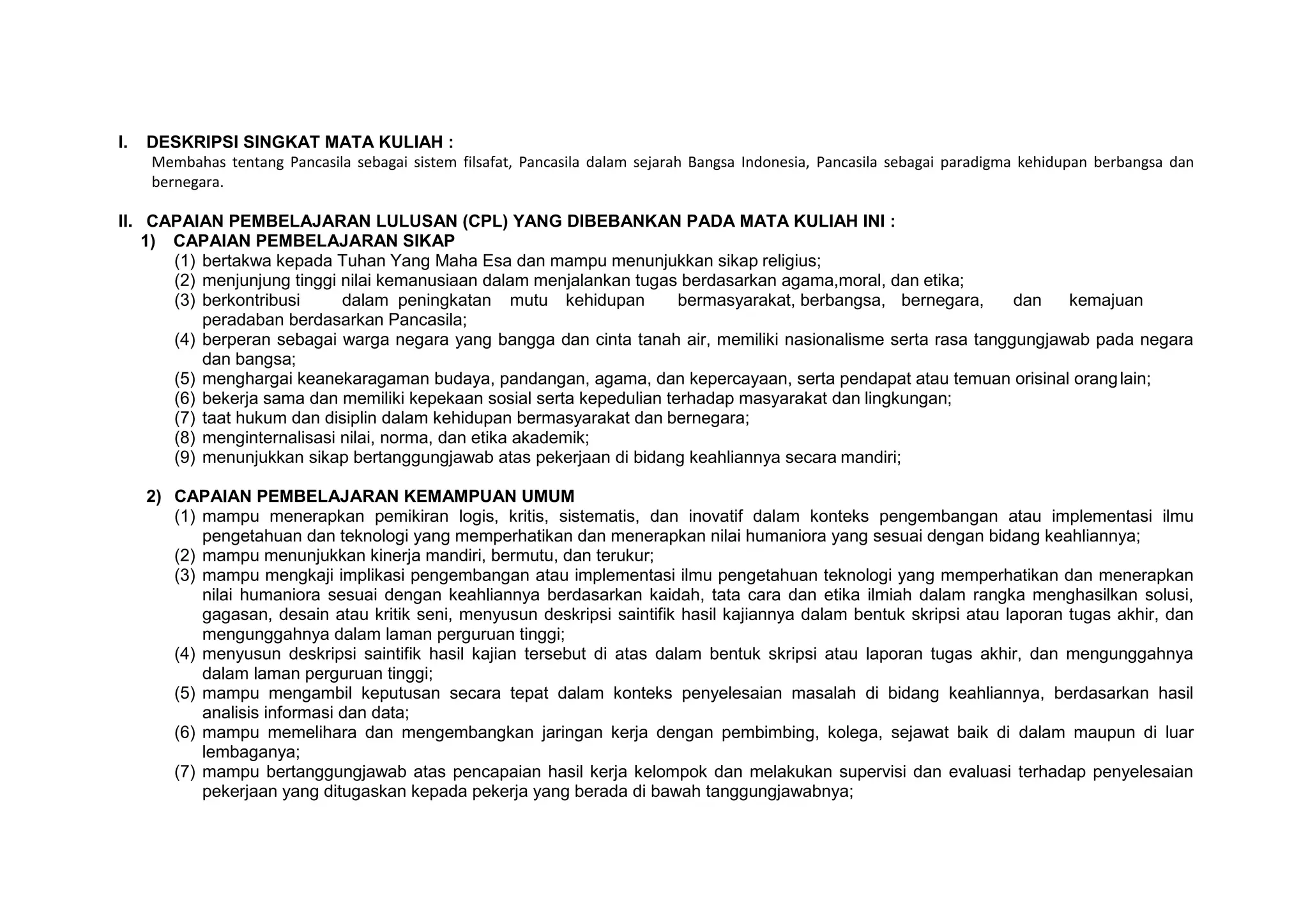 RPS PANCASILA RPS PANCASILA RPS PANCASILA | DOC