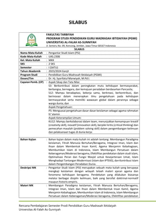 RPS PENGANTAR STUDI ISLAM_PGMI2023.docx