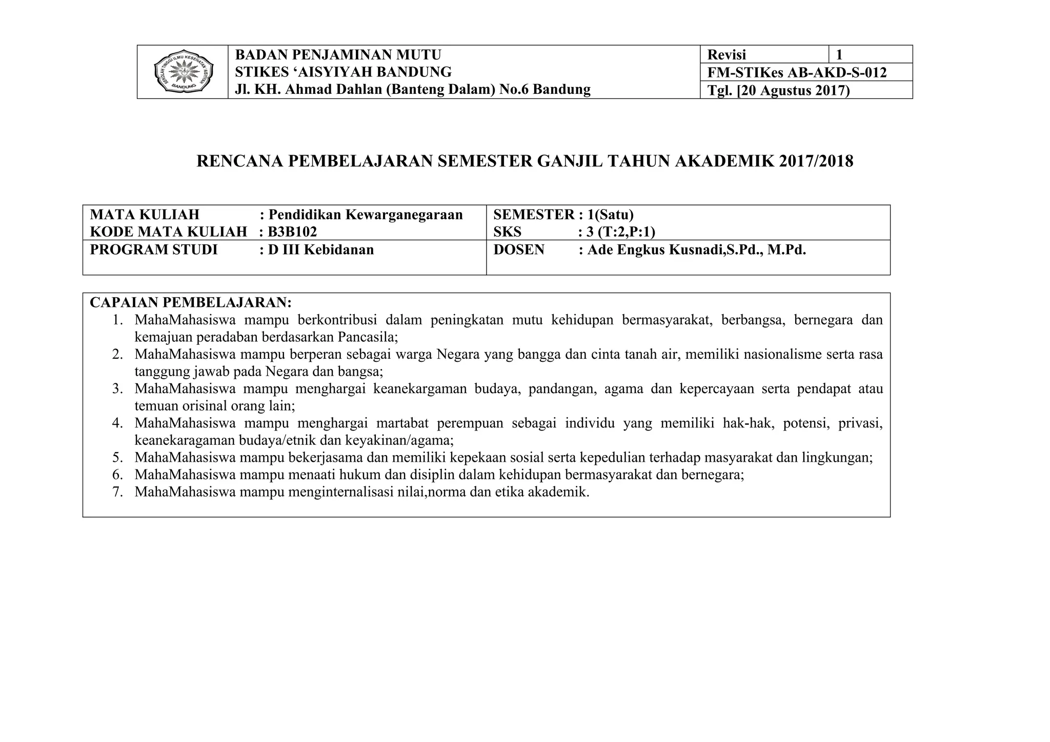 Dokumen Persiapan Belajar RPS PKN fix.docx