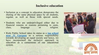 INCLUSIVE EDUCATION SCHEMA OF RPS | PPTX