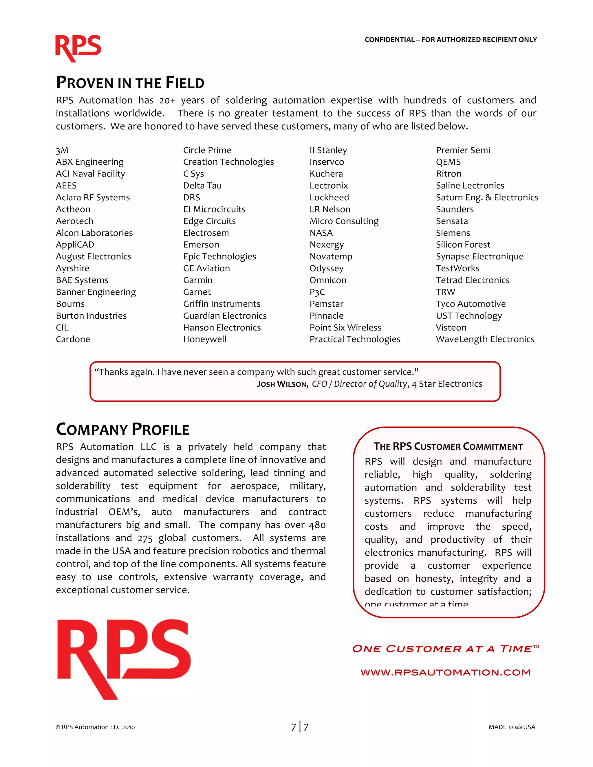 RPS Prelude 202 Solderability Test System | PDF