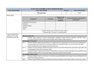 Rencana pembelajaran semster PS Psikologi Klinis 2023 by nad.docx