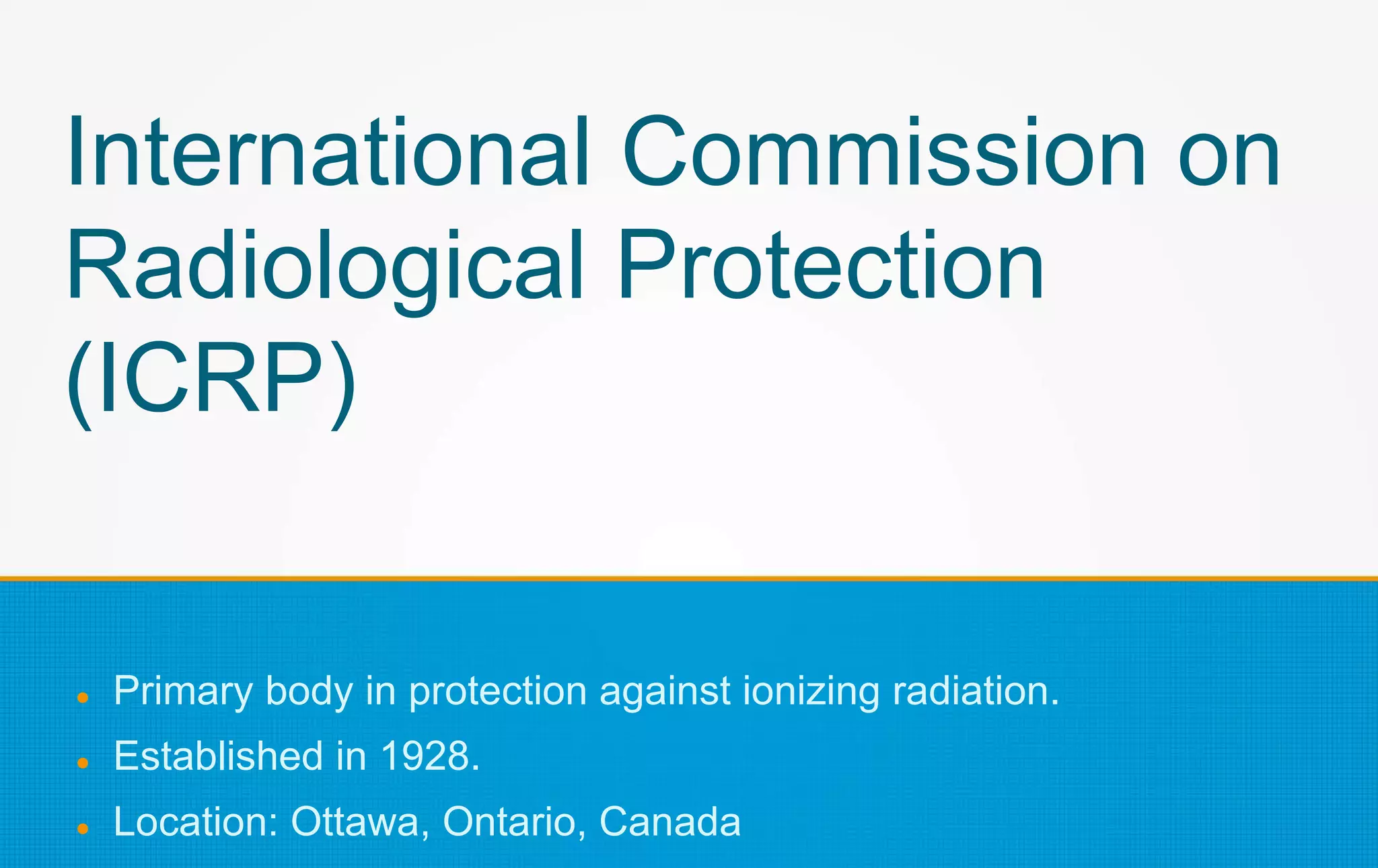 Radiation Protection Standards | PPT